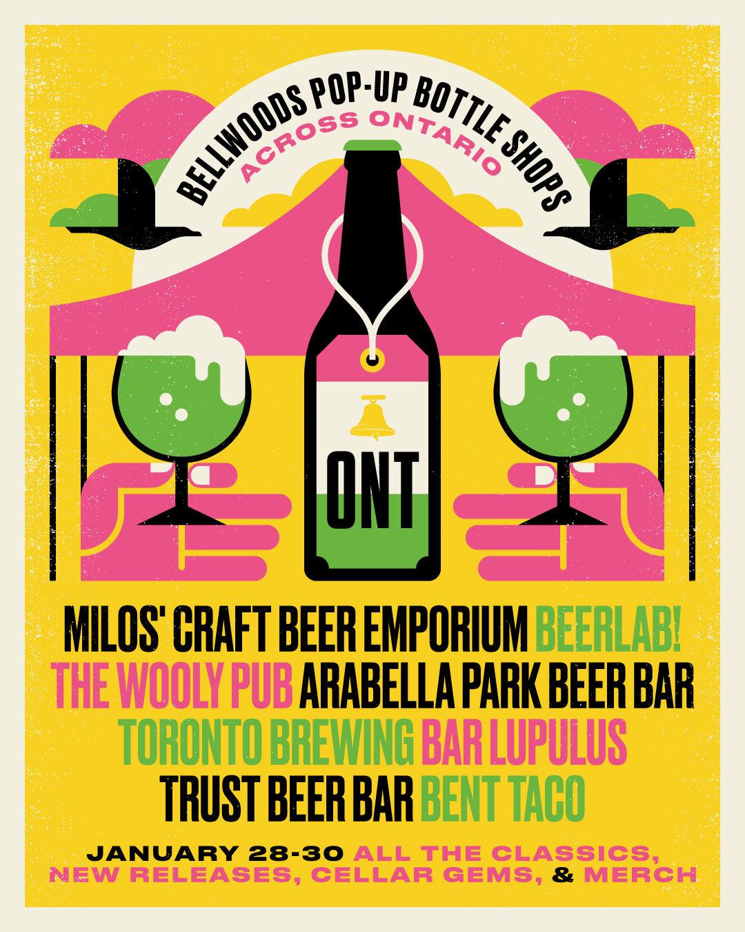 Bellwoods Pop-Up Bottle Shop Beer List — Toronto Brewing