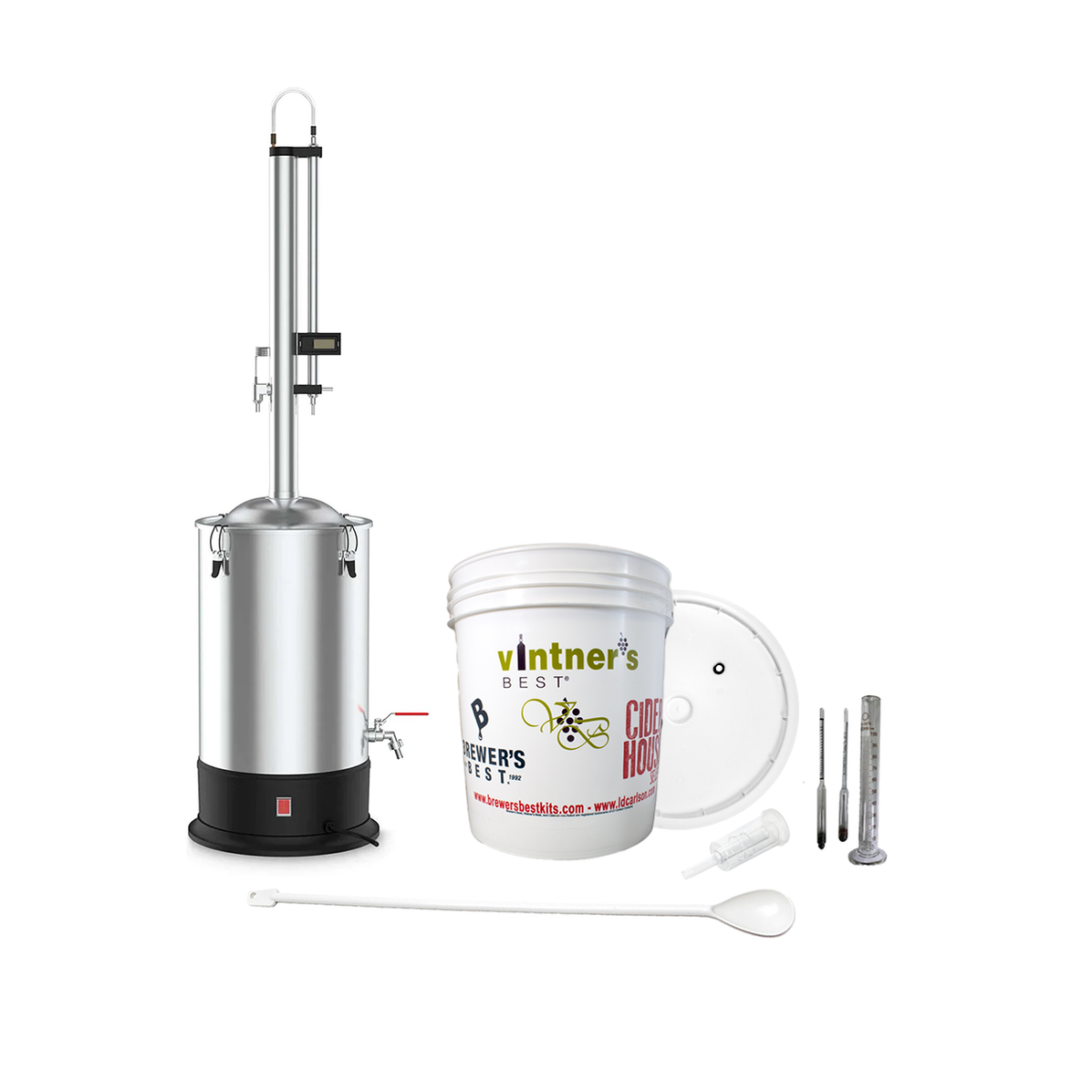 Still Spirits Turbo 500 (T-500) with Stainless Steel Condenser Starter ...