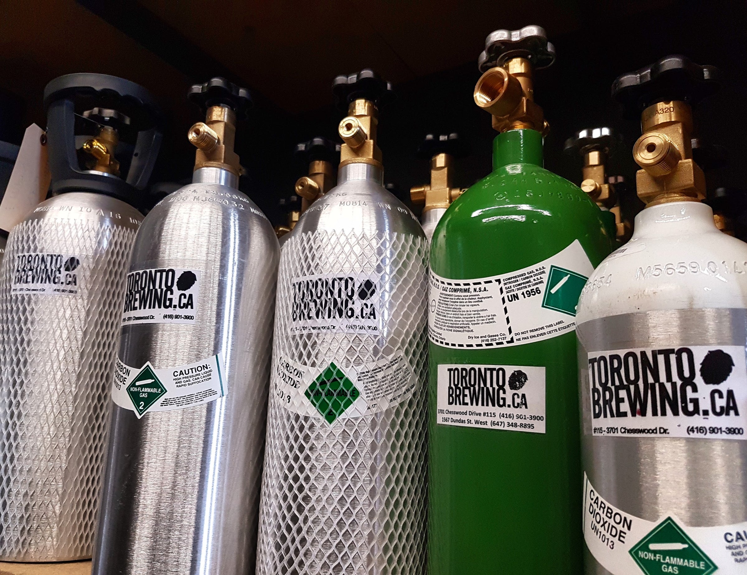 [NO EXCHANGE] 10 lb FULL CO2 Tank Aluminum CGA320 Cylinder — Toronto ...