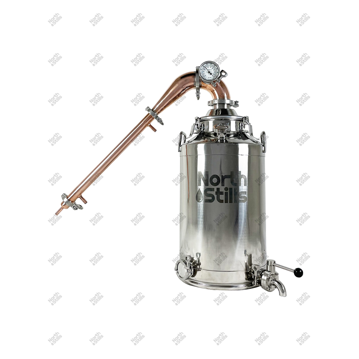 North Stills | 3" Copper Pot Still with 50L Boiler — Toronto Brewing