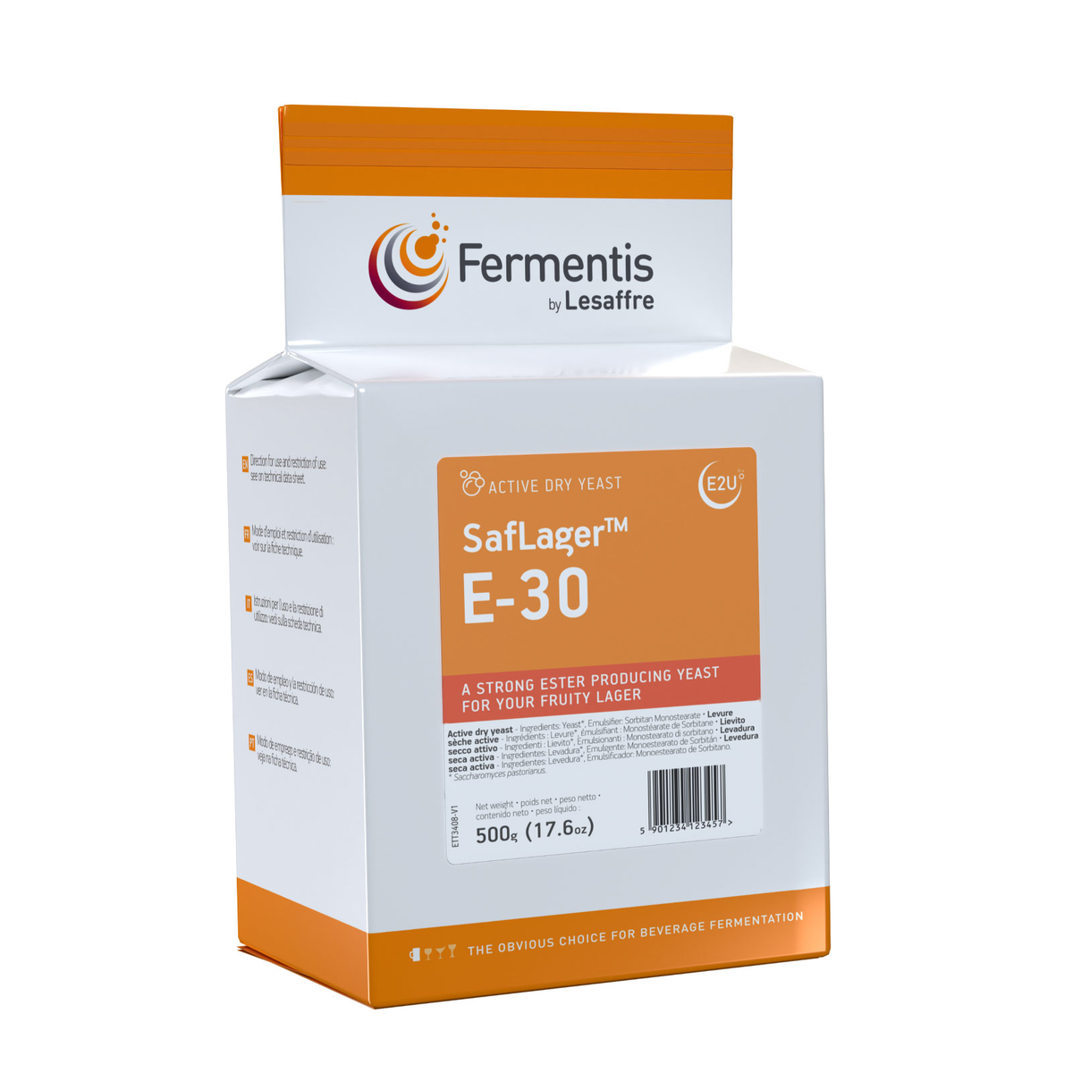 Fermentis | SafLager™ E-30 Lager Dry Yeast (500g Brick) — Toronto Brewing