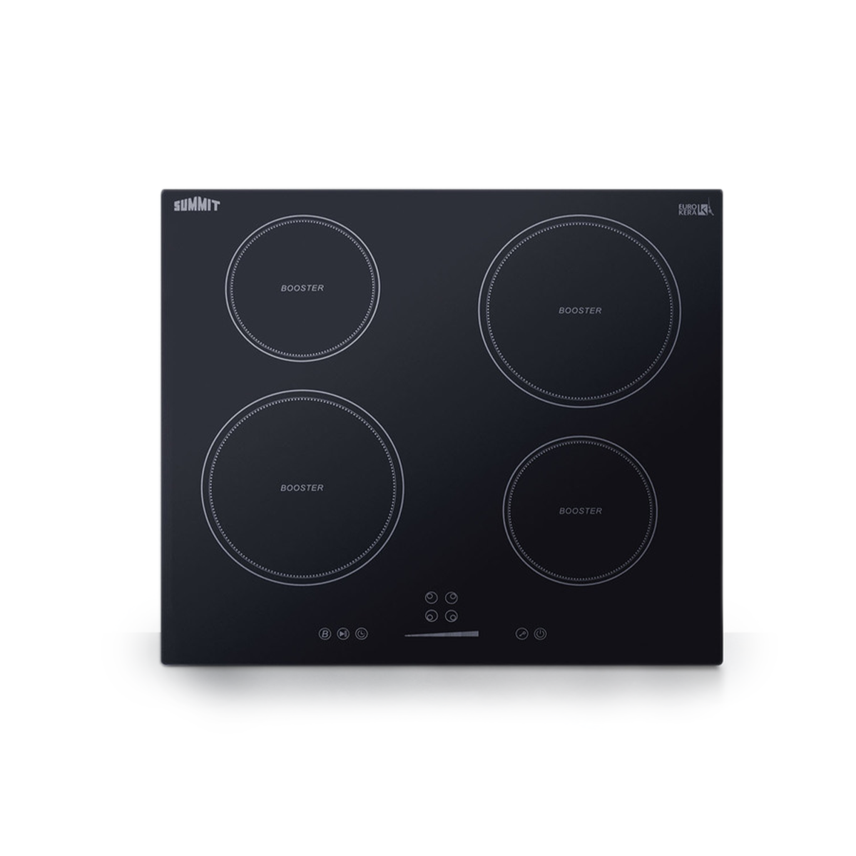 Summit | 24" Wide 208-240V 4-Zone Induction Cooktop (SINC4B241B ...
