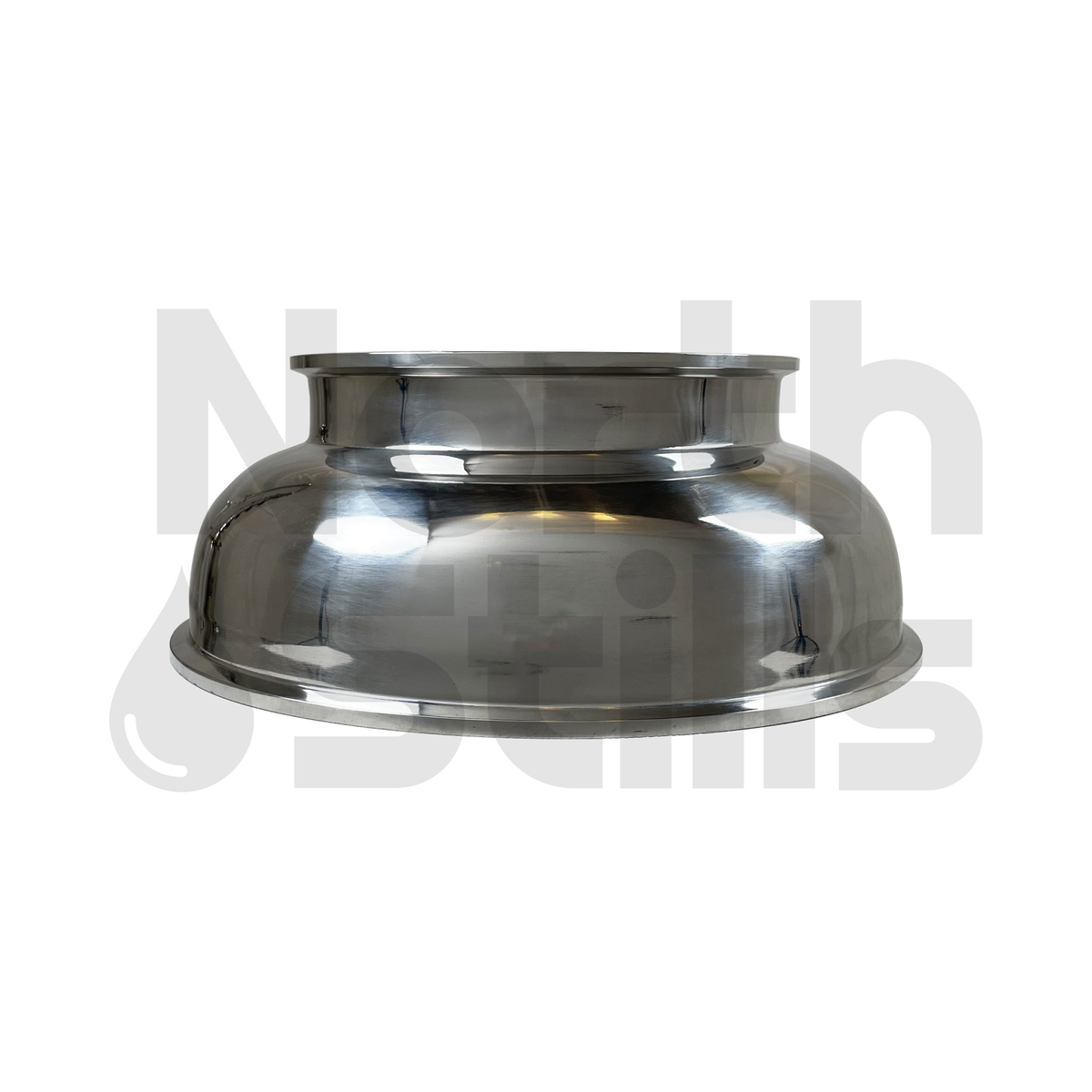 Tri-Clamp - 12" x 8" Tri-Clamp Bowl Reducer — Toronto Brewing
