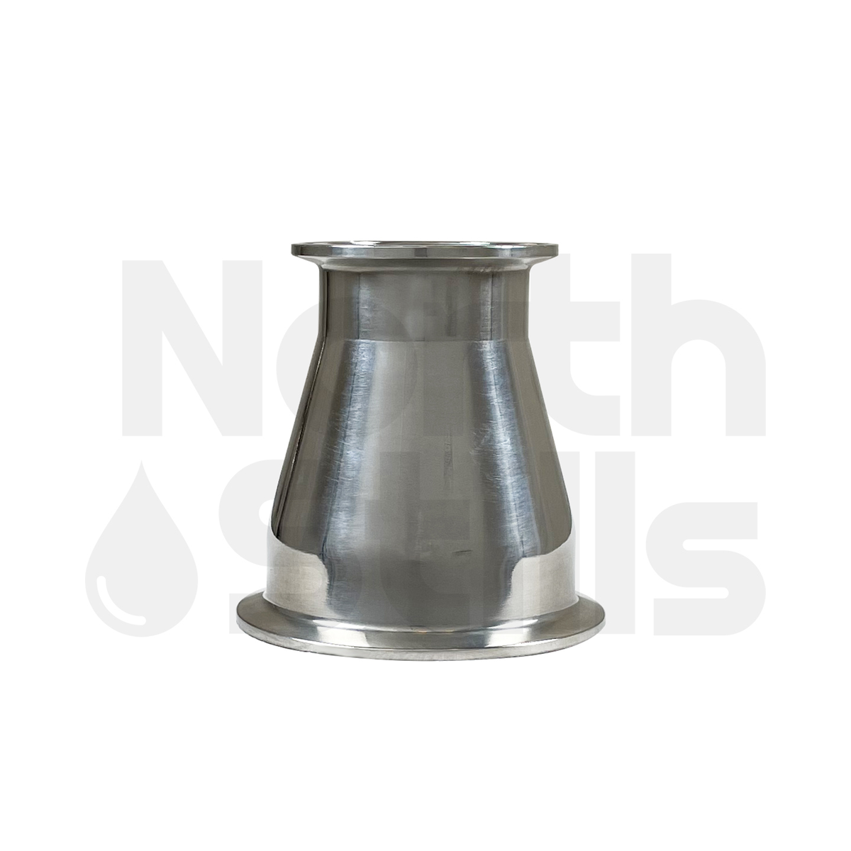Tri-Clamp - 3" x 2" Tri-Clamp Concentric Reducer — Toronto Brewing