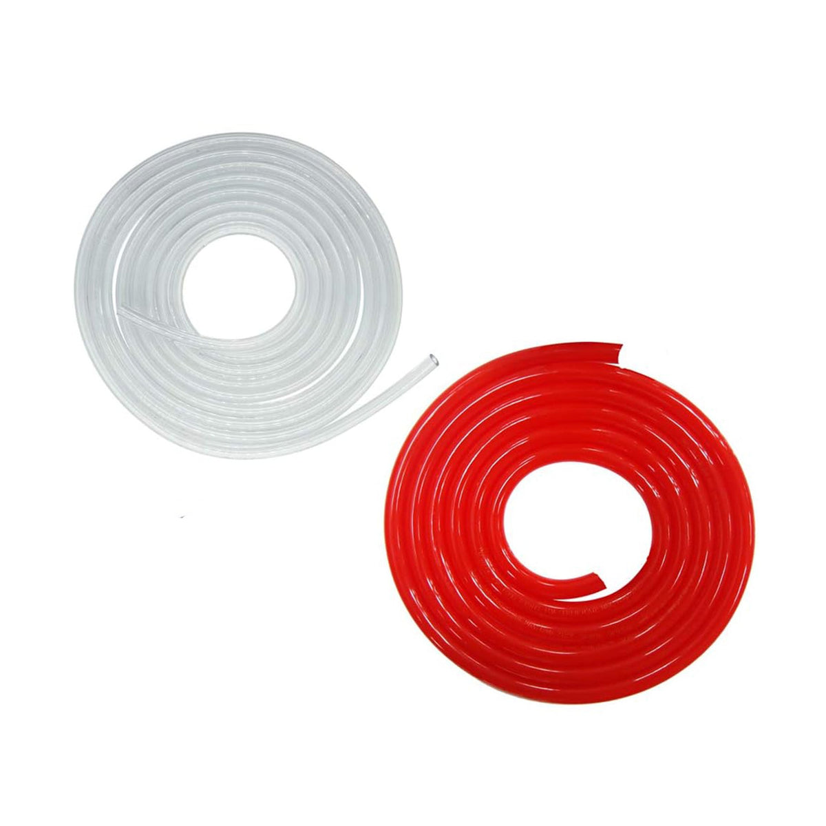 Gas Line 5/16" ID Red Vinyl Tubing and Bevlex Beverage Line - 12ft ...