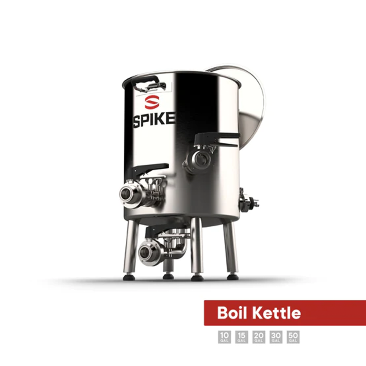 Spike Brewing | Tank - Stainless Steel Boil Kettle (15 Gallon ...