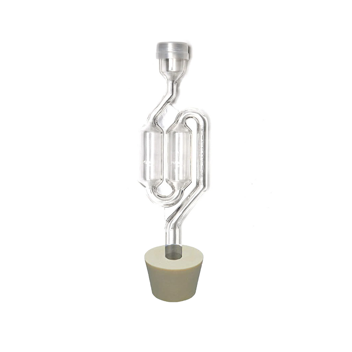 Airlock - S-Type Bubbler and #6.5 Carboy Bung — Toronto Brewing