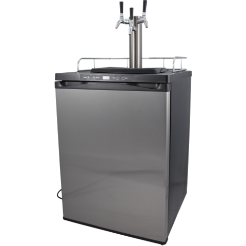 Kegland Series X | Kegerator with Triple Tap Tower and Ball Lock Kegs ...